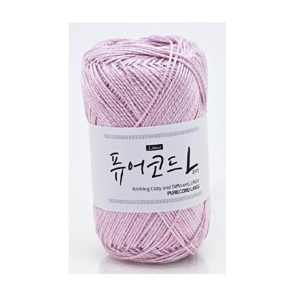 韓国発！ホビーショーでも大人気だったLINEA　の糸を数量限定販売！　バッグや小物作りに！キラキラ感が夏にぴったり■構成ポリエステル100％■仕立70g玉巻（約163m）■かぎ針6/0〜7/0号■生産国韓国製