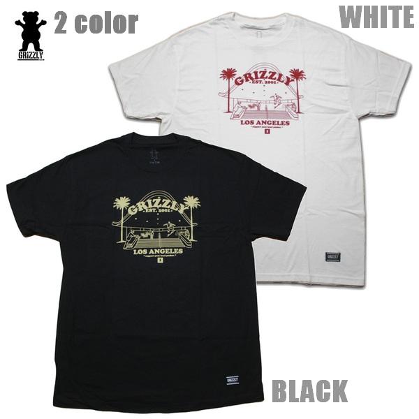 2024 SPRING GRIZZLY 【 グリズリー 】Tシャツ印象的なフロントプリントに注目が集まりそう! スケーターはもちろんストリートでも注目度上昇中のGrizzly GriptapeM　(着丈約74cm、身幅約51cm、肩幅約48...