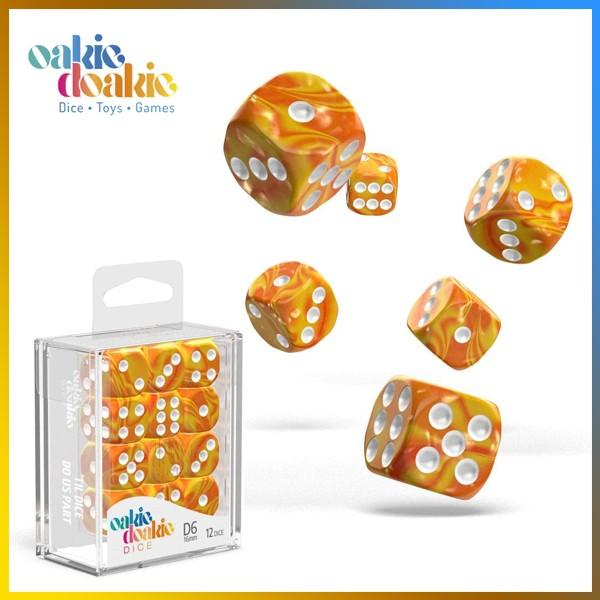 oakie doakie DICE商品仕様綺麗なツートーンカラーの6面ダイス拡張可能なトレイ付きのボックス入りなので、簡単に持ち運び好きな場所でプレイできます。サイコロが入っているトレイは、UltimateGuard フリップントレイ80に...