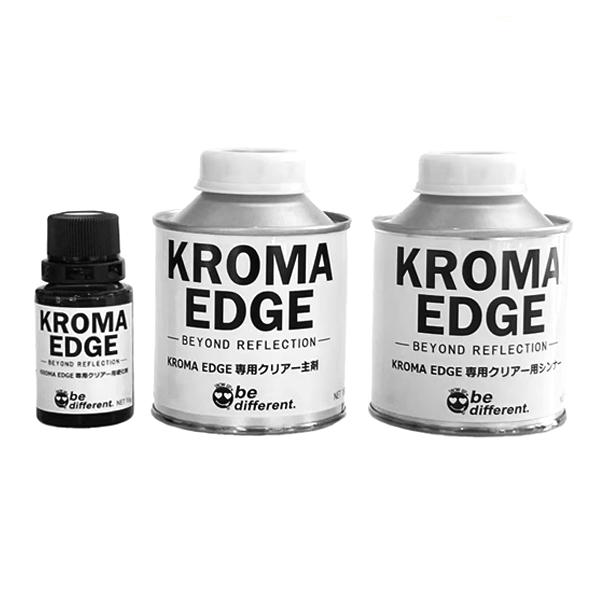 【KROMA EDGE について】KROMA EDGE は、最先端の自己組織化技術(Self-Organization Technology)により、金属粒子が塗膜表面へ浮き上がり整列することで、今までにない鏡面反射と深みのある金属光沢を塗...