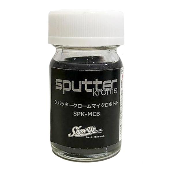 商品紹介ハイパークロームAgに匹敵するクローム感！ sputter Krome〜ブラックメッキ 特殊なブラッククロム顔料を塗料化しました。 スパッタリングを施工した様なブラックメッキの輝きを得る事ができます。 reAL Krome同様、ペイ...