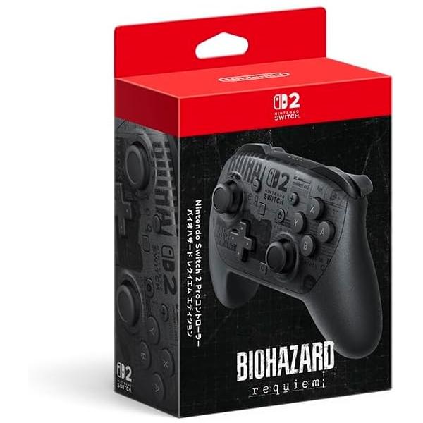【セット内容】・Nintendo Switch 2 Proコントローラー バイオハザード レクイエム エディション・USB充電ケーブル