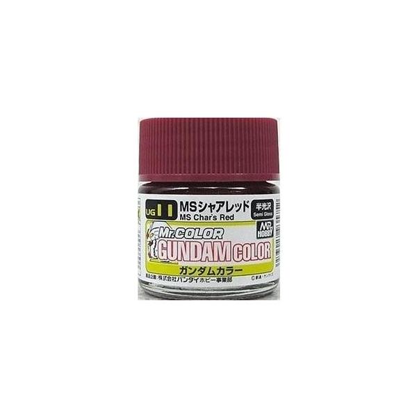 筆塗りの場合は、塗料1：うすめ液1の割合、エアブラシの場合は、塗料1：うすめ液2の割合を目安に塗料をうすめて使用してください。 ※UG品番のガンダムカラーは、「Mr.カラー」シリーズの溶剤系アクリル樹脂塗料です。希釈は「Mr.カラーうすめ液...
