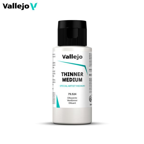 塗装面への食いつきが良くなり、ムラが出にくくなるファレホ専用溶剤。塗膜が丈夫になるため、メカの迷彩やフィギュアの衣装柄等で効果を発揮！筆塗り時はムラが出にくさを活かし、広い範囲やグラデーションにオススメ！内容量：60ml