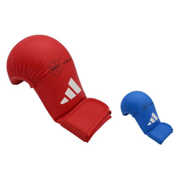 adidas WKF公認 ニュー拳サポーター 親指無し左右セットの価格です。以前よりゴムバンドの耐久性をアップしました。空手の試合や練習で使える空手拳サポーターです。すぐれた伸縮性と汗吸収力が早く快適な着心地を感じることができます。内側には...