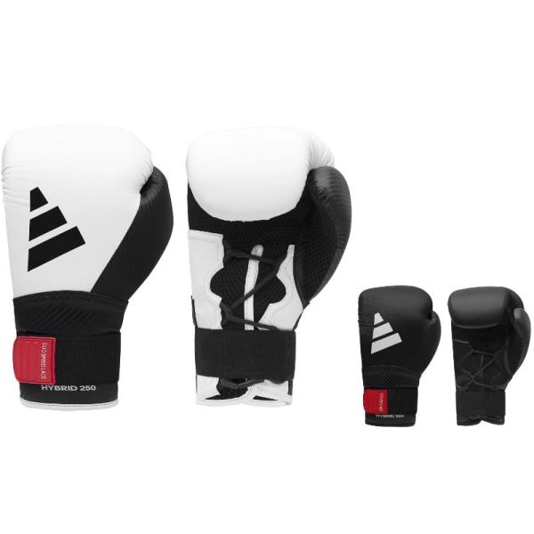 adidas ボクシング グローブ ハイブリッド250 //ボクシング スパーリンググローブ トレーニング グローブ 送料無料 ワンタッチ式で拳が簡単にフィットできるシステムを採用ミット打ちとスパーリングで使用できます。優れた衝撃吸収性と完...