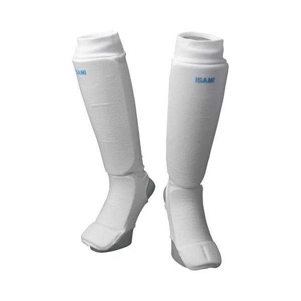 ■商品特徴ISAMI L-250 トータルレッグガードフルコンタクト空手での大定番足サポーター様々な道場で使用されています。つま先のケガ防止！指先までカバーするスネサポーター 足の指先までカバーします。足の動きに対応する為、スネと甲で分割し...