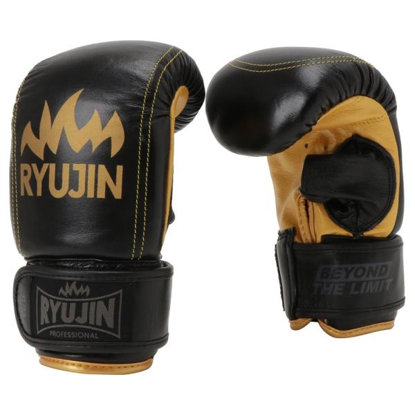RYUJIN 本革 パンチンググローブマジックテープ式の高級本革パンチンググローブです。ベルクロタイプで使いやすい。手首をしっかり固定。材質：高級本革左右セットの価格※サイズはやや小さめです。手が大き目の方にはお勧めいたしません。※本革素材...