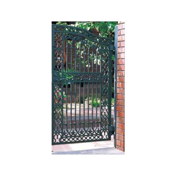 ※受注生産品　（発送まで、約２週間となります。）本体色：スモークグリーン色片開き 扉本体 ：高さ 1600 mm 幅 ：900 mm ＜セット部品＞ 本体x1枚 高級モード錠 アルミ柱 材質/ 本体：アルミ鋳物　柱：アルミ形材仕様/ラッチ式...