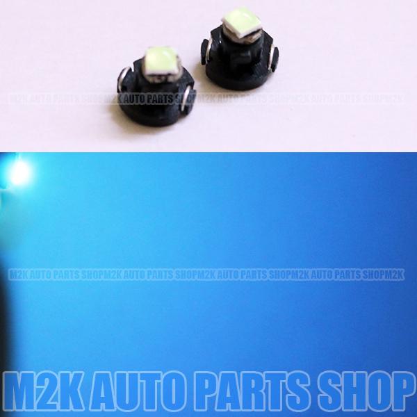 T3 T4.2 T4.7 CHIP 拡散 ドーム LED SMD 2個 バイク 車 汎用品対応電圧：12V発光色： クリスタルブルーサイズ： T3 / T4.2 / T4.7 (全長約10mm) エアコンパネル スイッチ インジケーター シ...