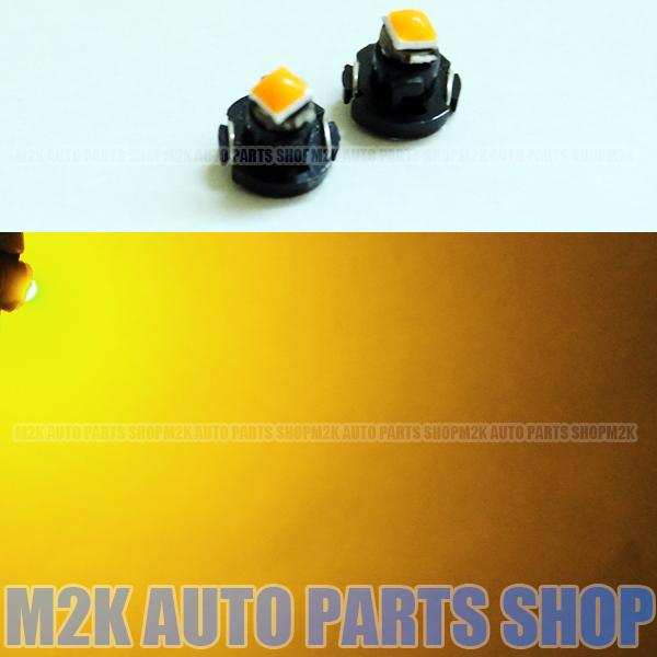T3 T4.2 T4.7 CHIP 拡散 ドーム LED SMD 2個 バイク 車 汎用品対応電圧：12V発光色： イエローサイズ： T3 / T4.2 / T4.7 (全長約10mm) エアコンパネル スイッチ インジケーター シフト シ...