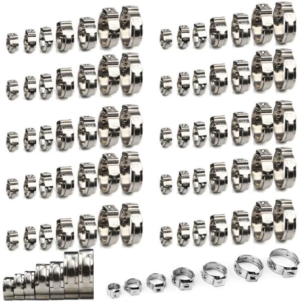 ◆商品名 :ホースクランプ ステンレス シングルイヤークランプ ホ−スバンド◆用途 :ホース内に段差が無く均一に締付ることができ、漏れリスクが少ない。漏れの発生原因となる段差がバンド内面にありません。かしめタイプなので組付け作業者の熟練度に...