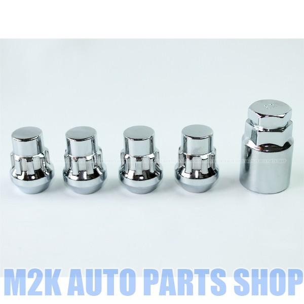 ■商品内容商品名：袋タイプ メッキロックナット M12 P1.25 19HEX 21HEX 60度テーパー 4個 + アダプター 1個車種：汎用品　Ｍ１２　×　Ｐ１．２５　×　１９ＨＥＸ / ２１ＨＥＸ ニッサン スズキ スバル 全般対応※...