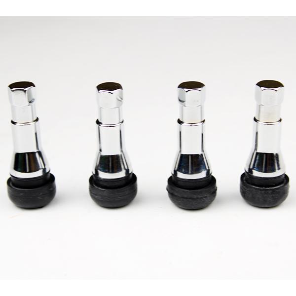 タイヤバルブ はホイールをドレスアップするエアーバルブです、スナップイン。安心と信頼の太平洋工業 パシフィック製 フルスリーブバルブ！消耗品のリフレッシュとドレスアップを同時に！■カラー：シルバー■交換用チューブレスバルブ（エアーバルブ）■...