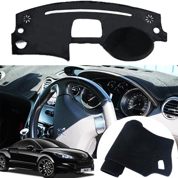 プジョー RCZ RCZR 308 ダッシュボードマット ダッシュボードカバー/ヘラフラ スタンス ドリフト ステッカー JDM usdm 走り屋 環状 ラリー 割れ隠し カラー：ブラック■適合車種車種：PEUGET / プジョー  308...