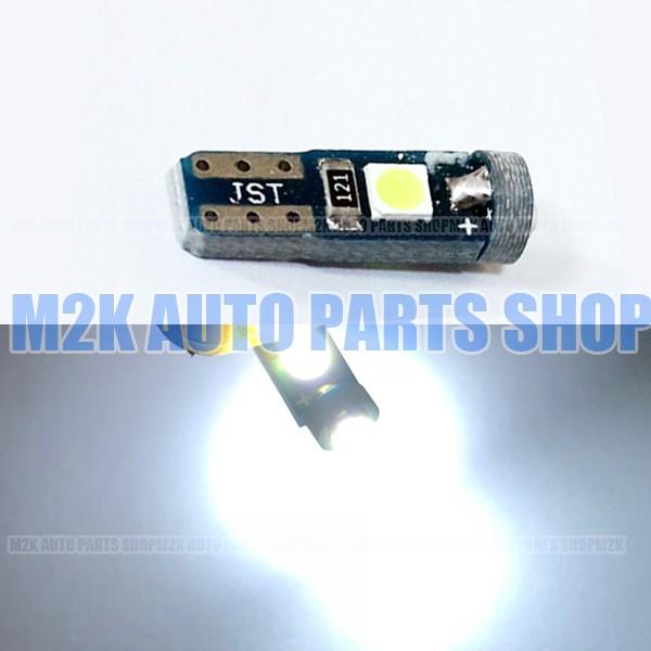 T5 3SMD  基盤型ソケットタイプ 4個 バイク 車 汎用品対応電圧：12V発光色： ホワイトサイズ： T5 ( T6.5 T7 にも使用可能) エアコンパネル スイッチ インジケーター  灰皿照明シフト シガーソケット メーター 球 ...