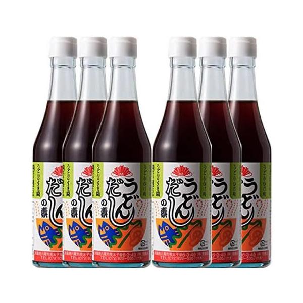 【360ml×6本セット】【関西では旭ポンズの姉妹品として大人気】うどんだしの素は、そばつゆの素に比べて淡い味付けにしております。薄めるだけでうどんのダシとしてお使いになれますので、調理が大変お手軽です。また、うどんだけでなく、おでん、お吸...