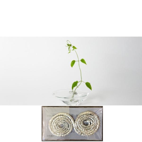 　花瓶にお花を生けるときにお花が固定できればなぁっと思ったことはありませんか？　　この錫製のフラワースタンドがあるとそんなときにとても便利。自在に曲げられる材質の純度の高い錫は、何度も曲げられるので、花瓶に合わせてお花をサポートしやすい形に...