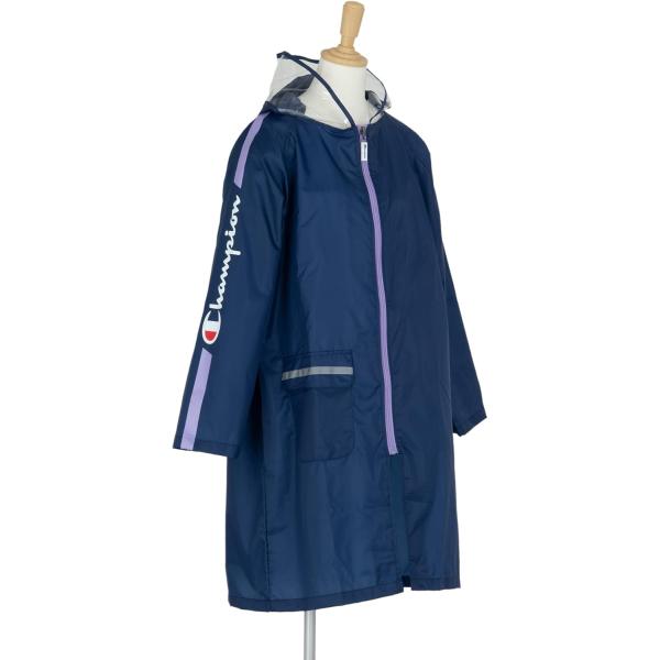 Champion(チャンピオン) 子供 リュックサック&amp;ランドセルレインコート Ｌネイビー 140cm CHU47RA14子供達に人気の高いプーマブランドロゴデザインをスポーティーにあしらったお洒落なレインコートですよ。水切れ良く着...