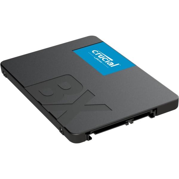 Crucial BX500シリーズの1TB内蔵SSD「CT1000BX500SSD1JP」です。2.5インチフォームファクター、SATA 6Gbpsインターフェースに対応。3D NANDを採用し、最大読込速度540MB/s、最大書込速度50...
