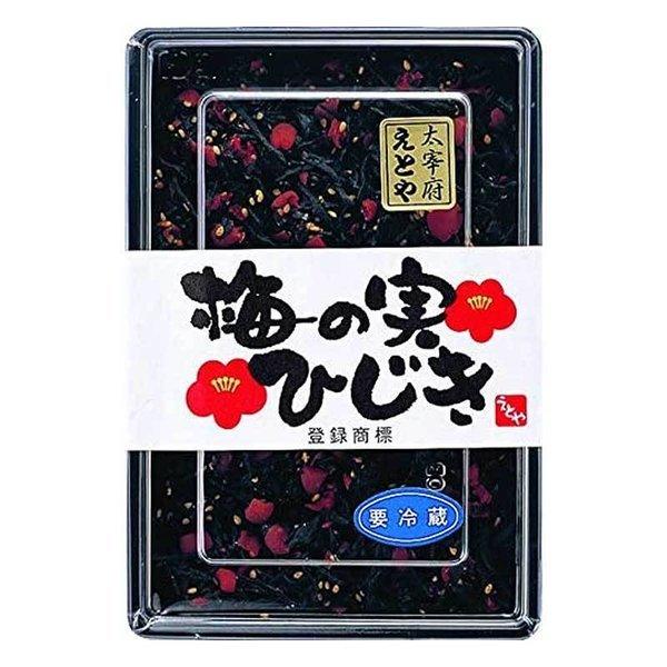 厳選した肉厚のひじきと歯ごたえのよい梅の実を使用し、独自の製法で仕上げた、爽やかな風味の逸品。肉厚のひじきのモチモチ感と、カリッとした梅の実の歯ごたえが織りなす爽やかな食感が好評です。