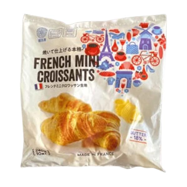 お家で焼きたてクロワッサンがお楽しみいただけます。内容量：240g(10個入)×1袋賞味期限：パッケージに記載