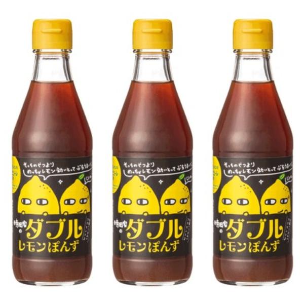 商品名：寺岡有機醸造 寺岡家のダブルレモンぽんず 300ml×3個 調味料 ぽんず 檸檬 ご当地 広島内容量：300ml×3個原材料：パッケージに記載商品説明：果汁とピューレで「ダブルレモン！」。レモンの風味を活かしたぽんずです。賞味期限：...