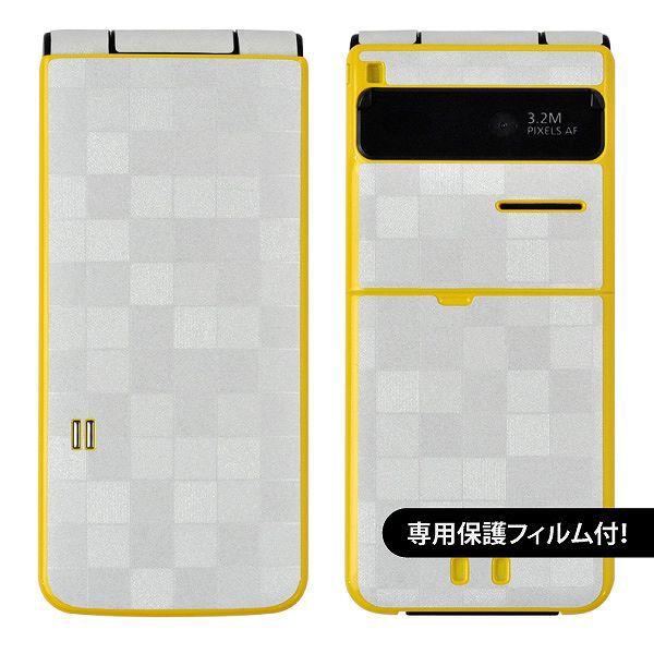 【発売日：2018年12月31日】ケータイの指紋が気になる…　キズついた…　この色飽きちゃった…　　そんなアナタに！　　携帯電話をイメージチェンジ！　専用形状にカット済みのシートでお手軽・簡単に本体イメチェン★大切な本体を指紋やキズから守る...