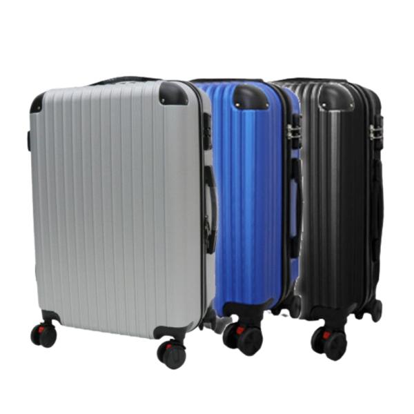 《商品説明》●TSA　LOCKキャリーケース●機内持ち込み可●このキャリーケースは国内・国際線の一般的な持ち込み可能サイズ（3辺の合計115cm）を満たしています。●超軽量/高強度●360℃静音キャスター使用●安心安全TSA　LOCK●AB...