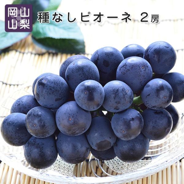 【発売日：2026年07月15日】種なしピオーネ産地名 山梨 岡山県産内容量 約500ｇ×2房 計約1kg （風袋込）保存方法 商品到着後は冷蔵庫にて保管して頂きまして早い目にお召し上がり下さい。配送方法 ヤマト運輸 送料無料 クール便（北...