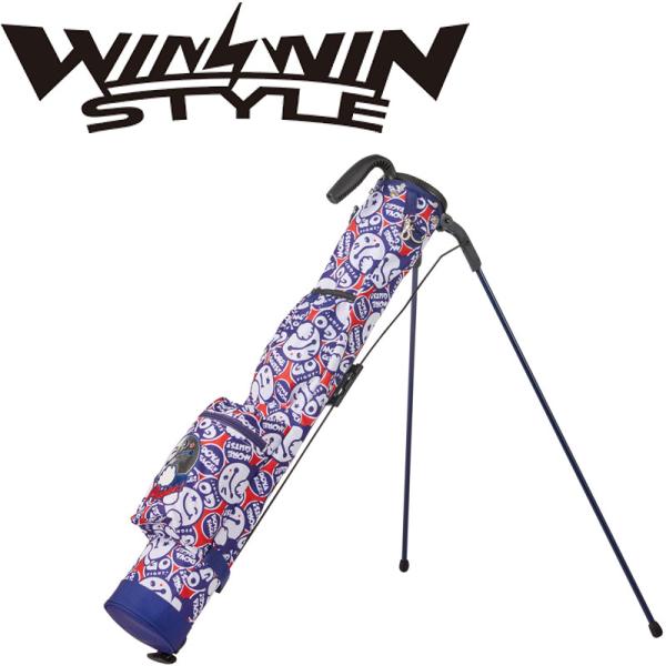 WINWIN STYLEGO FIGHT! WINWIN SELF STAND BAG男女兼用 ユニセックスカラー: SV(SSB-003)素材: ポリエステル100％デザイン: 総プリント＆エナメルアップリケ刺繍サイズ: 高さ80cm(本...