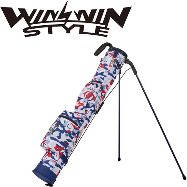 WINWIN STYLEGET BIRDIE! CAMO SELF STAND BAG男女兼用 ユニセックスカラー: TRICO(SSB-001)素材: ポリエステル100％デザイン: 総プリント＆エナメルアップリケ刺繍サイズ: 高さ80c...