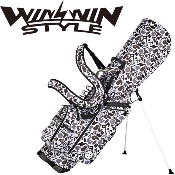 WINWIN STYLEHAPPY GOLF STAND BAG CB-161 BK2025年モデル 男女兼用 新品タイプ: スタンド式カラー: BK ブラックサイズ: 9型 47インチ対応重さ: 3.0kg(本体)素材: ポリエステル10...
