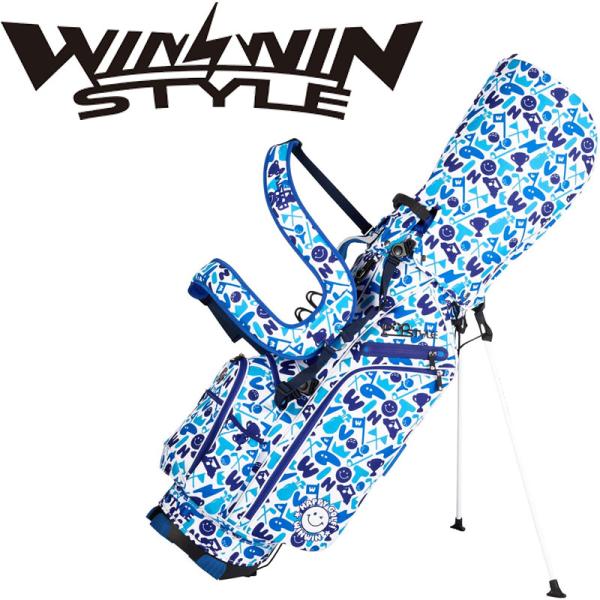 WINWIN STYLEHAPPY GOLF STAND BAG CB-162 BL2025年モデル 男女兼用 新品タイプ: スタンド式カラー: BL ブルーサイズ: 9型 47インチ対応重さ: 3.0kg(本体)素材: ポリエステル100...