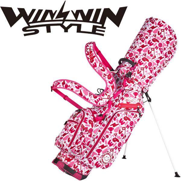 WINWIN STYLEHAPPY GOLF STAND BAG CB-163 ROSE2025年モデル 男女兼用 新品タイプ: スタンド式カラー: ROSE ローズサイズ: 9型 47インチ対応重さ: 3.0kg(本体)素材: ポリエステ...