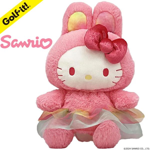 Golf it ! LITE / Sanrioハローキティ グラデバニー DR ヘッドカバー H-4852025年カタログ掲載モデル 日本正規品 男女兼用タイプ: 1W ドライバー用サイズ: W31ｘH22.5ｘD20cm(カタログ記載サイ...
