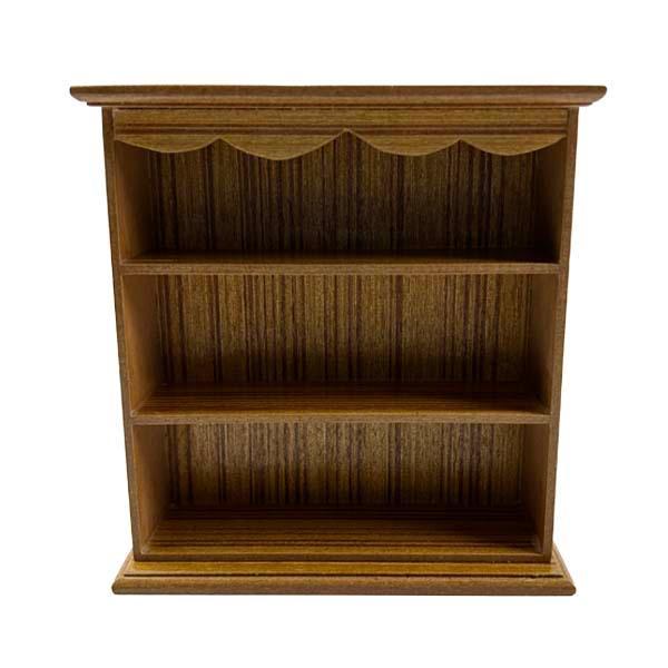 《素材》◇木　《サイズ》◇約W145 　D45　H142mm　　　　　それぞれの段の高さ　40ｍｍ◇塗装　茶色　　鉱物、お人形などを飾るのに便利です。店舗などショーケースなどにも大活躍いたします。ガラスがないぶん立体的な商品を強調できます。...