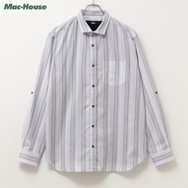 「MOSSIMO」から、カッタウェイシャツと半袖Tシャツのアンサンブルが登場です。デコボコのあるドビー素材を使用したモノトーンシャツとテレコ素材の半袖Tシャツを組み合わせました。シャツの袖にはロールアップができるボタン付きです。カラーは、ホ...