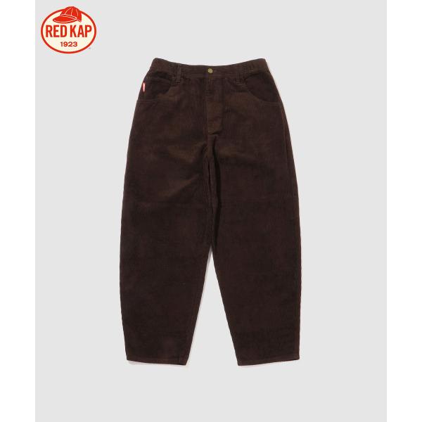 程よいワイド感と立体的なバルーンシルエットが特徴のコーデュロイパンツ。カラーは、ブラック・カーキ・ブラウンの3色展開です。■デザイン存在感があり、こなれた印象に仕上がるアイテム。ウエスト部分は、総ゴム仕様のシャーリングデザインで、リラックス...