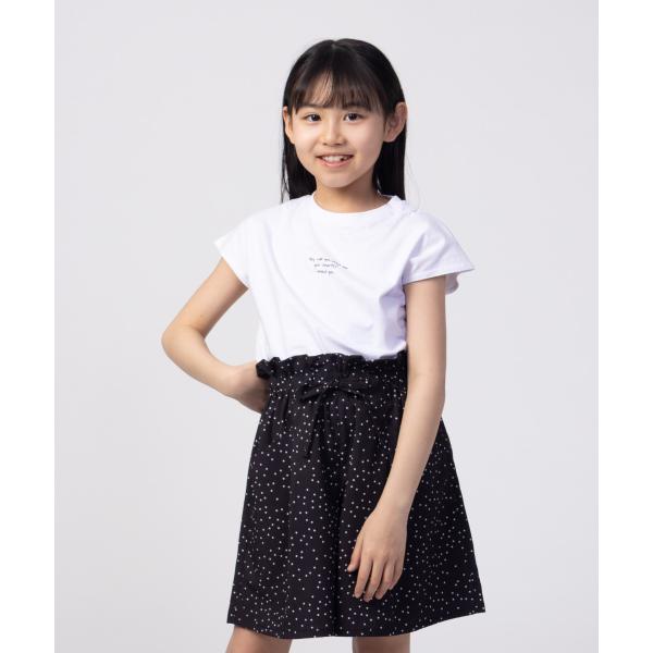 本体素材に、肌触りの良い綿100％を使用した半袖Tシャツ。カラーは、ホワイト・ピンクの2色展開です。■デザイン手書きのようなメッセージやモチーフのプリントがおしゃれ♪レギュラー丈でフレンチ袖がかわいいスタイル。■ポイントおさがりもしやすいネ...