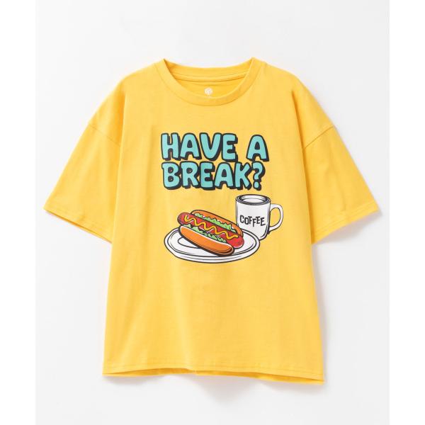 ＜本体素材に、肌触りの良い綿100％を使用した半袖Tシャツ。カラーは、オレンジイエロー・ロイヤルの2色展開です。■デザインアメカジテイストなポップなプリントがかっこいい。ゆったりとしたビッグシルエットがおしゃれ感をアップします。■ポイントお...