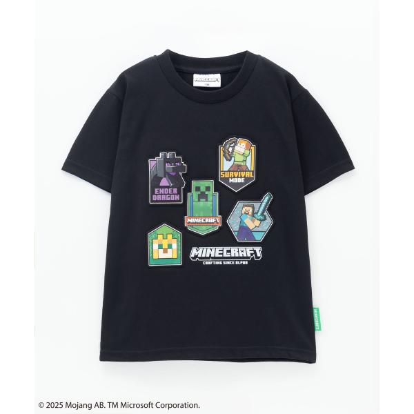 「マインクラフト」の半袖Tシャツです。カラーは、ブラック・ブルーの2色展開です。■デザイン人気キャラクターをエンボスプリントにしたマックハウスオリジナルデザイン！■ポイントさらっとした着心地の綿混素材を使用。■コーディネートショートパンツと...