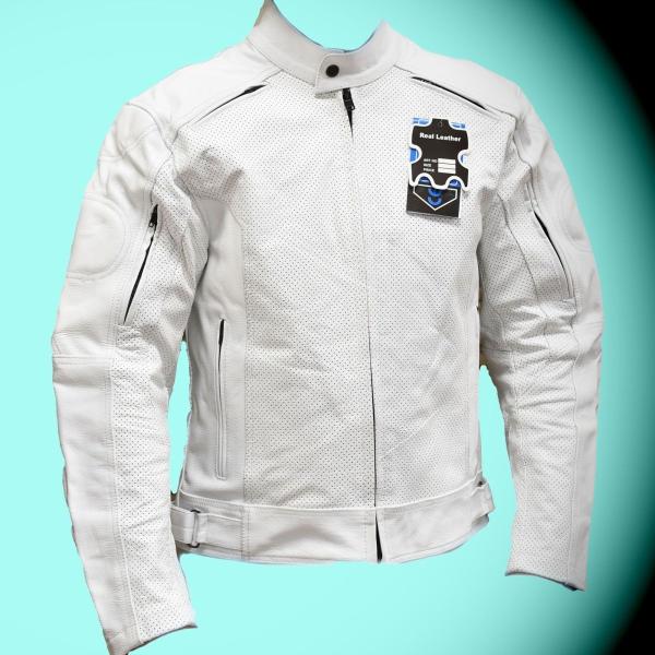 【発売日：2025年05月09日】●重量約1.7kg、表地：バッファロー、裏地ポリエステル●背中に黒い部分がありますが、実際はオールホワイトです。●CE規格適合のパットが肩、肘、背中に標準備しています。（着脱可能で各部の動きに応じて変形しま...