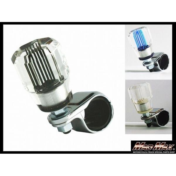 my-10013 トラック 内装 ステアリング エストック ハンドルホイール スピナー スケルトン クリア トラック用品 乗用車 軽トラ