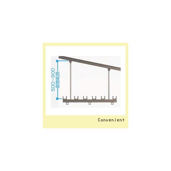 ●標準タイプ2本入り●長さ調整範囲（mm）：500〜900●本体サイズ（mm）：L=844※物干しには総重量50kg以上の物を干したり、ぶら下がったりしないで下さい。※物干し竿は付属しません。※メーカー都合により、予告なく価格変更・廃番・在...