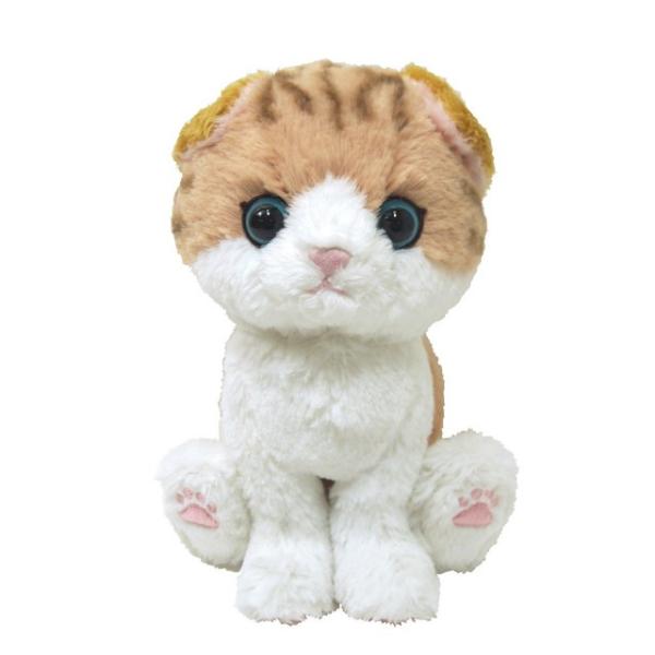 ◆折れ耳がキュートなスコティッシュホールド◆ネコのぬいぐるみ、kitten(キトン)。折れ耳が可愛いスコティッシュホールドが立ち・おすわりなどのポーズをとります♪、フワフワの毛並とクリックリのつぶらな瞳にきゅんきゅん♪■メーカー：サンレモン...