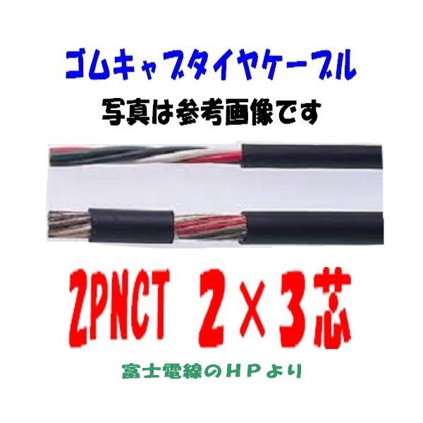 大人気 ゴムキャブタイヤケーブル 2PNCT 2SQ×3芯 富士電線 2 2pnct yoshiyuki0804.sub.jp