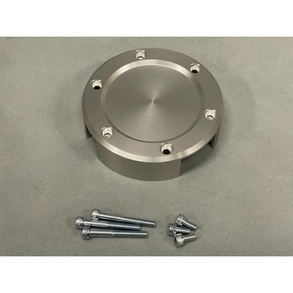 イタルジェット・ドラッグスター125/200用のフューエルポンプのカバーです。イタルジェットのドラッグスターはフューエルポンプが剥き出しの為、製作しました。125/250共に装着可能です。アルミ削り出し白アルマイト仕上げ付属品・キャップボル...