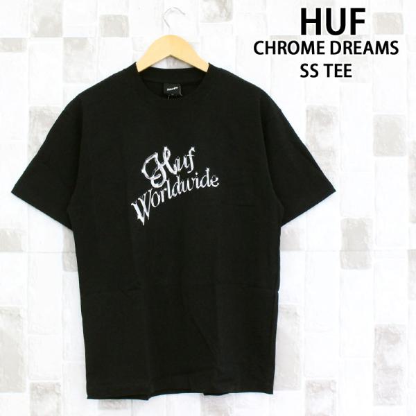 「CHROME DREAMS SS TEE TS02628」ブランドロゴ「HUF Worldwide」頭文字「H」をレイアウトした半袖Tシャツ。上品に仕上げられたフロントロゴ、大胆さと煌びやかさを併せ持ったバックプリント。しっかりとした厚み...
