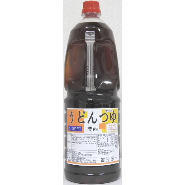 淡色で鰹節、昆布等の旨味が効いた関西風のうどんつゆです。色は薄いですが、しっかりとした味に仕上げています。9倍容量のお湯で希釈してご使用ください。